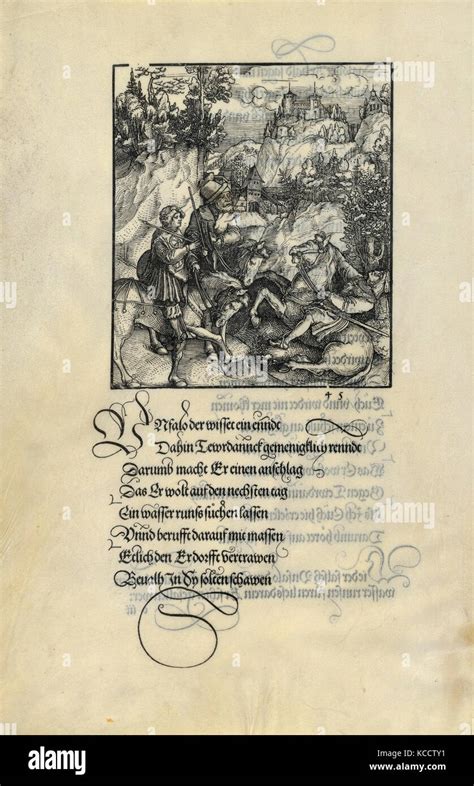 Drawings And Prints Print Unfalo Causing A Fall Of Theuerdancks