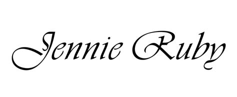 Ruby Jennie Font
