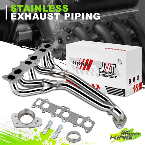 6 3 2 1 Long Tube Header Exhaust For Volkswagen Golf Gti Jetta 28l Vr6