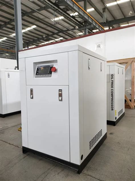 China Oil Free 16bar Screw Air Compressor Class 0 Grade Oil Free Air