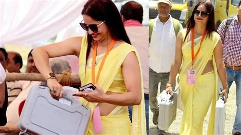 Polling Officer Isha Arora ఎవరీ ఇషా అరోరా సోషల్ మీడియాను షేక్