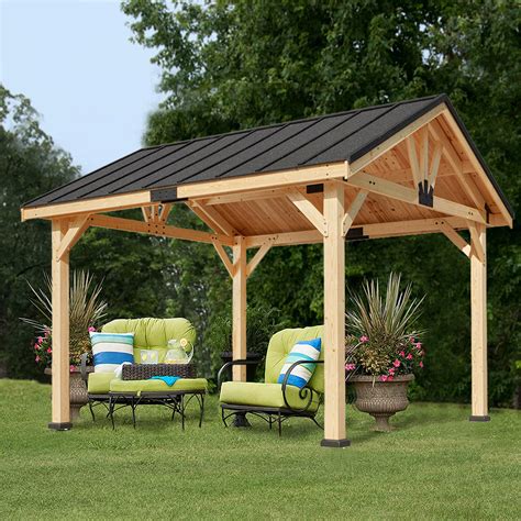 How To Make A Solid Roof Gazebo At Tahlia Loyau Blog