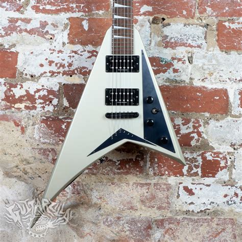 Grover Jackson Randy Rhoads Flying V Rr Cu 50 1996 Pewter Metallic Mi Guitarzilla