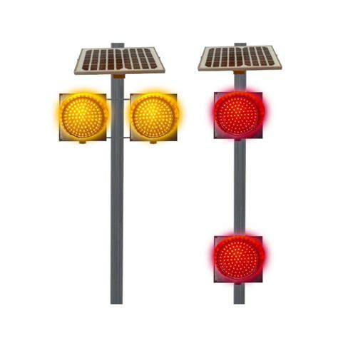 Solar Powered Warning Light 10w Solar Led Flashing Warning Beacon Bbier®