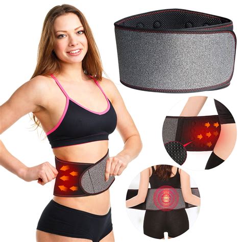 Self Heating Lower Back Brace For Men Women Magnetic Therapy Lumbar