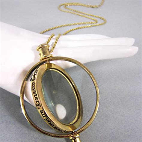 Magnifying Glass Pendant Etsy