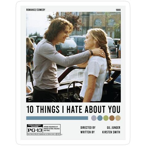 Day T For 10 Things I Hate About You Minimalist Poster T Music