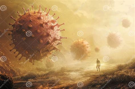 A Smallpox Epidemic Concept Highlighting The Virus Spread Health