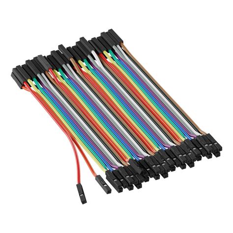 40 X Socket Socket Jumper Wires Barnabas Robotics