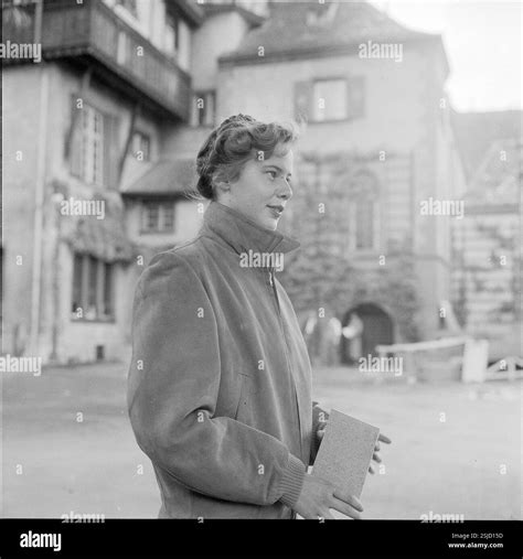 Schauspielerin Maria Schell Ca 1945actress Maria Schell Ca 1945