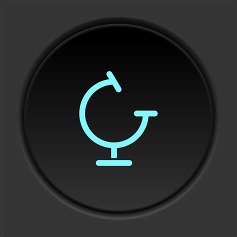 round button icon biochemistry lab research button banner round