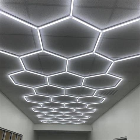 Basement Lighting Led Hexagonal Lights For Modern Homes Hexagara