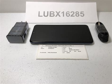 Samsung Galaxy A10e Unlocked Black 32gb 2gb Sm A102u1 Lubx16285