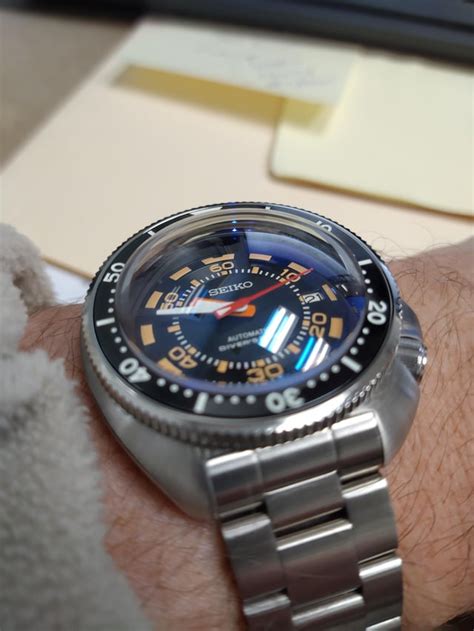 Captain Willard Style Mod Extreme Bubble Crystal And New Dial Hands Did Not Seem To Post So