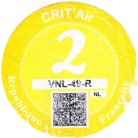 Crit Air Motorway And Parking Vignettes