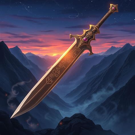 Epic Dragonslayer Sword A Masterpiece Of Myth And Magic