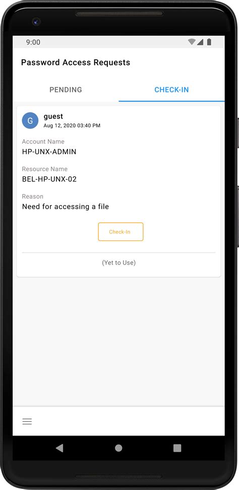 Password Manager Pro Mobile Access Android