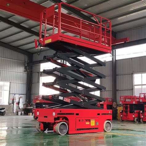 8m 10m 12m Scissor Lift Portable Scissor Lift Elevator Movable