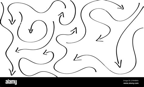 A Collection Of Curved Arrows Illustrates A Complex Abstract Design On