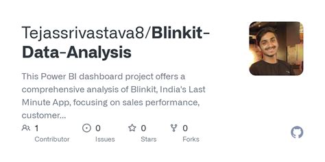 Github Tejassrivastava8blinkit Data Analysis This Power Bi