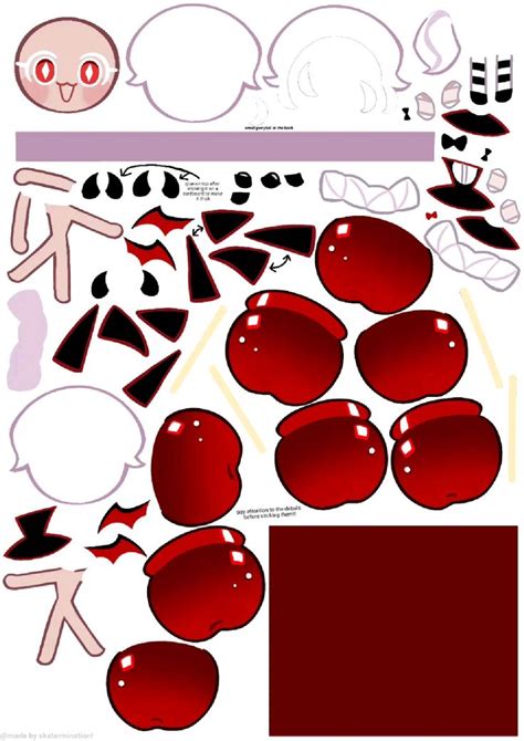 Discover 100 Crk Papercraft And Paper Doll Template Ideas Cookie Run Paper Dolls Paper