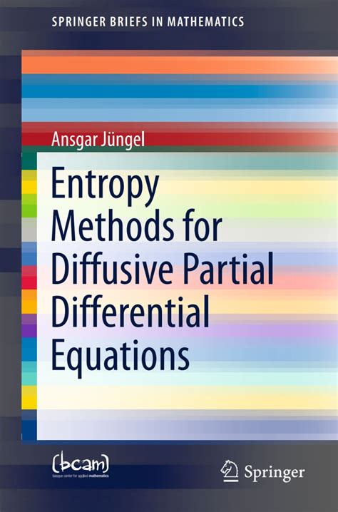 Entropy Methods For Diffusive Partial Differential Equations Premiumjs Store