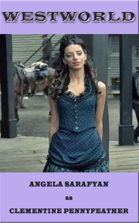 Angela Sarafyan As Clementine Pennyfeather From The Cast Of Westworld