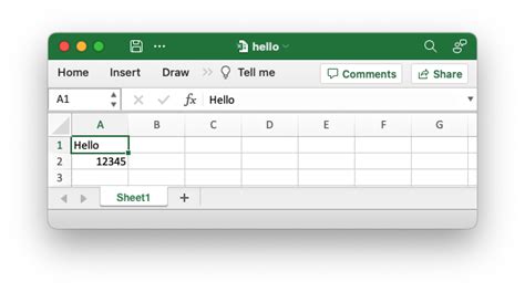 hello world working with the rust xlsxwriter library