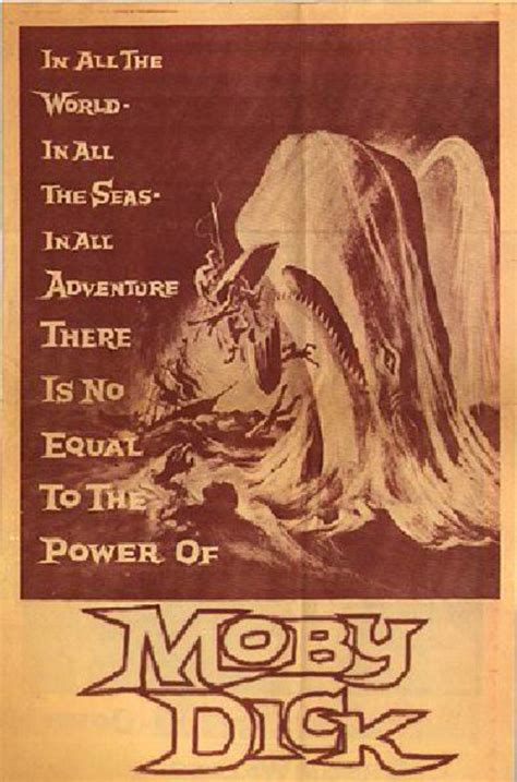 Moby Dick Original 1956 Us Movie Herald Posteritati Movie Poster