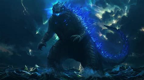 Godzilla Atomic Breath Live Wallpaper Wallpaperwaifu