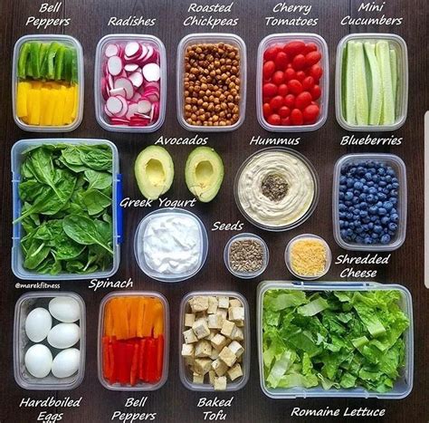 Vegetable Meal Prep Ideas Colorful Meal Prep Ideas Healthy Lunch Box