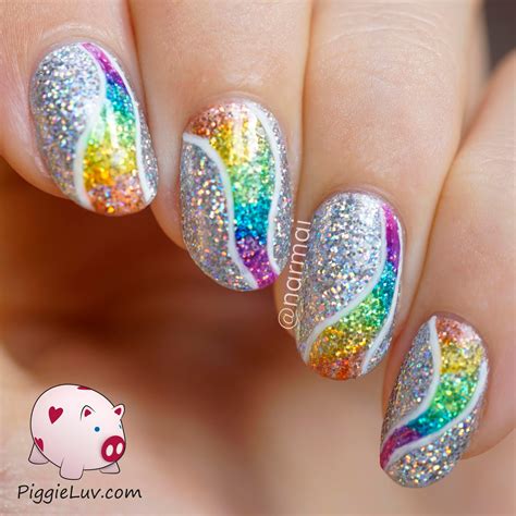 Nail Designs Using Glitter At Dorothy Hood Blog