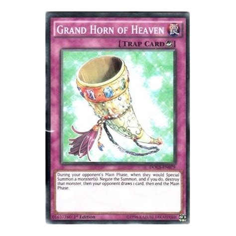 Yu Gi Oh Card Docs En079 Grand Horn Of Heaven Common Chaos Cards