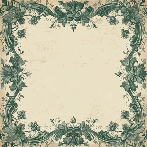 Baroquethemed Certificate Template Premium Ai Generated Image