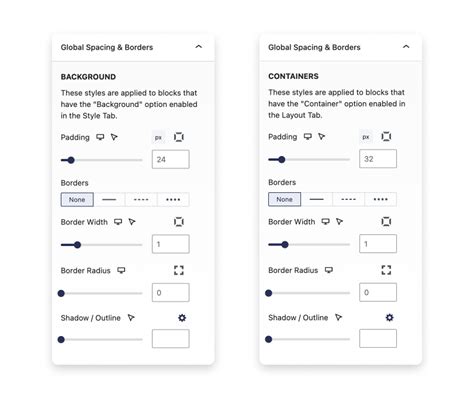 How To Use Global Spacing And Borders Stackable