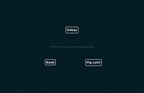 🤔 Oobay Recipe How To Make Oobay In Infinite Craft