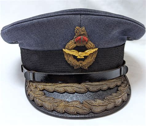 At Auction Ww2 British Royal Air Force Marshals Uniform Peaked Cap