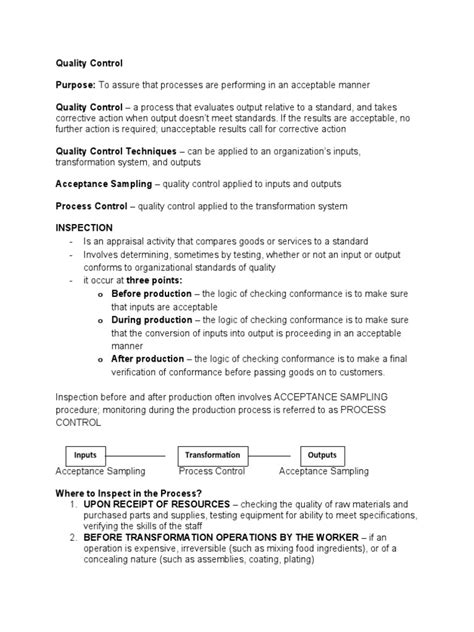 Quality Control Pdf Statistics Sampling Statistics