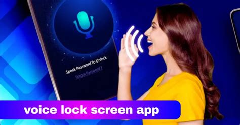 Lock Safety Mic Voice Lock Screen Your Voice Your Key Unlock The