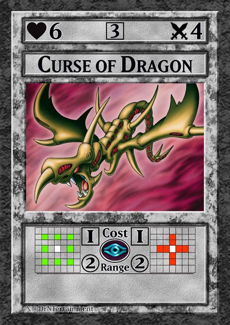 I Redesigned The Curse Of Dragon Card From Capsule Monsters The First