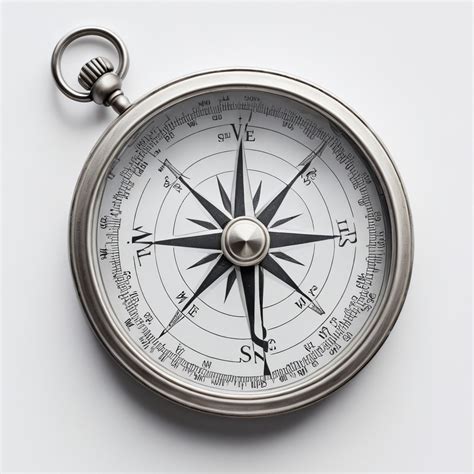 Simple Silver Compass Still Life Stable Diffusion Online