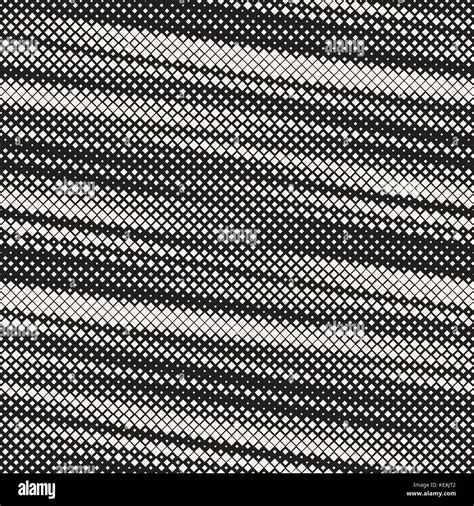 Modern Stylish Halftone Texture Endless Abstract Background With
