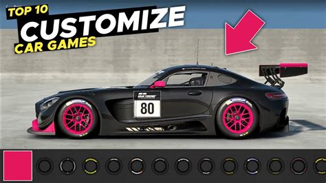 10 Car Driving Games With The Best Customisationtuning Option On