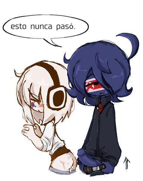 Rule 34 1boy 1girls Blue Hair Countryhumans Countryhumans Girl North