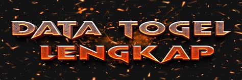 Data Semua Togel Data Angka Keluar Pasaran Lengkap 4d