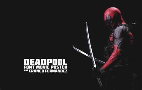 Download Deadpool Movie Font For Free Font Style