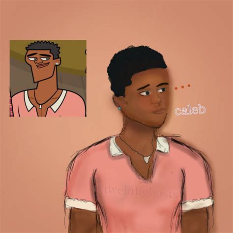 Caleb From Total Drama Fanart Semi Realism By Twelfthghosts On Deviantart