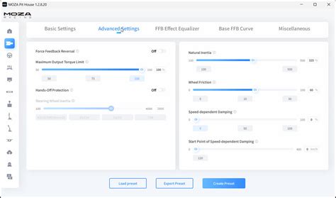 Moza Pit House Force Feedback Guide A Complete Ffb Settings Guide