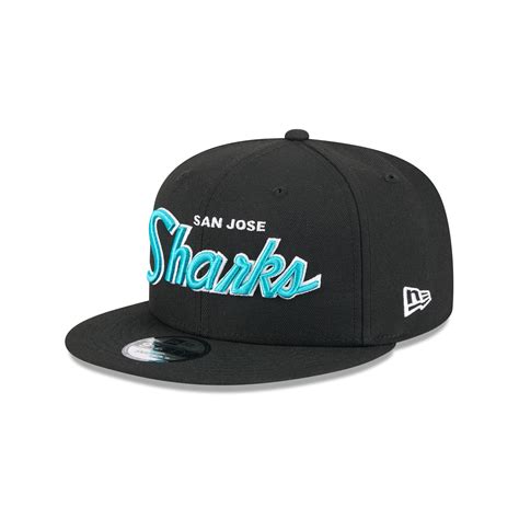 San Jose Sharks Script 9fifty Snapback Hat New Era Cap