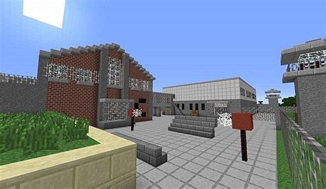 Walking Dead Prison V11 Minecraft Map Walking Dead Prison V11 Minecraft Map